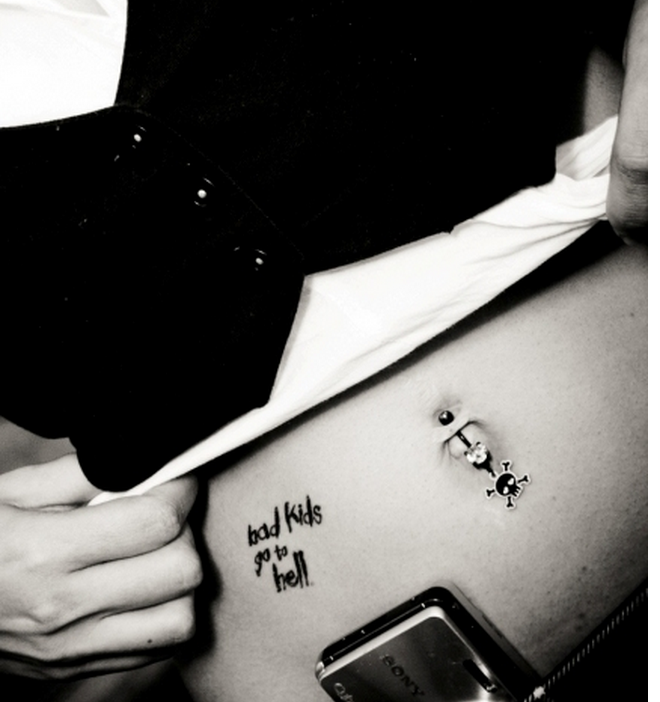 Bad Kids Go to Hell Temporary Tattoos | Crestview Academy